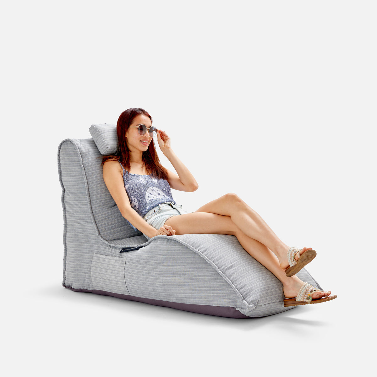 Avatar Lounger with Headrest - Outdoor/Interior Home Cinema Chair ...