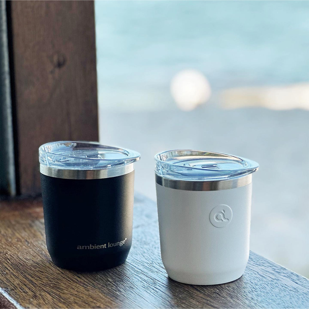 Stainless Steel Drink Cup - 300ml (Set of 2) for Coffee, Water, or Tea ...